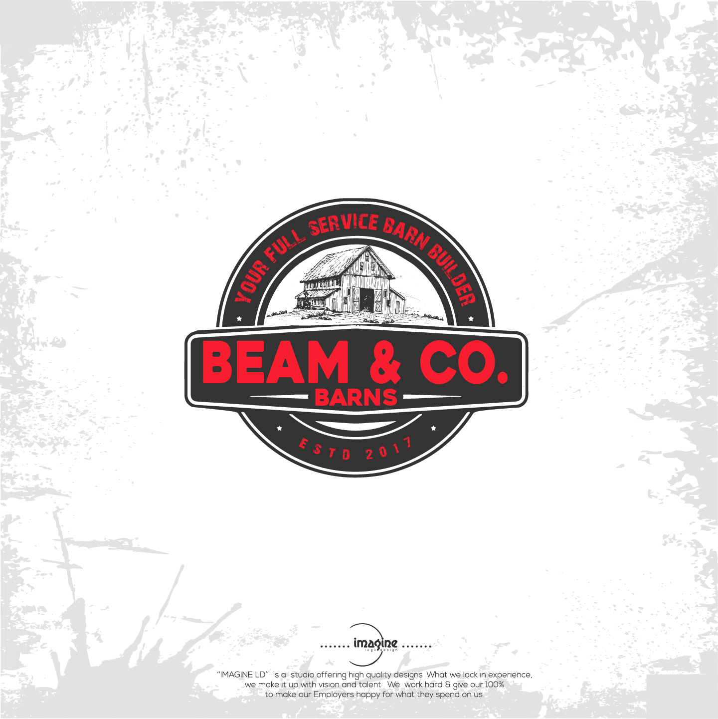 Vintage Logo For A Barn Builder By Ananyo Sourav Biswas 36219 - Designhill