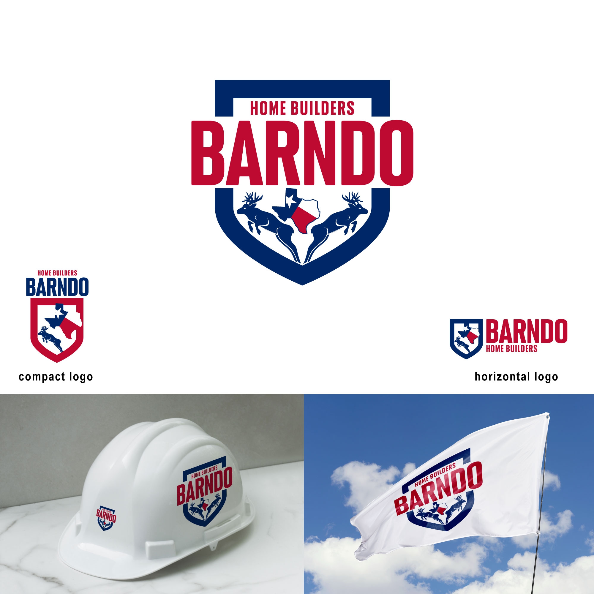 Homebuilders Barndo Logo Design By Kamran Haider 382621 - Designhill