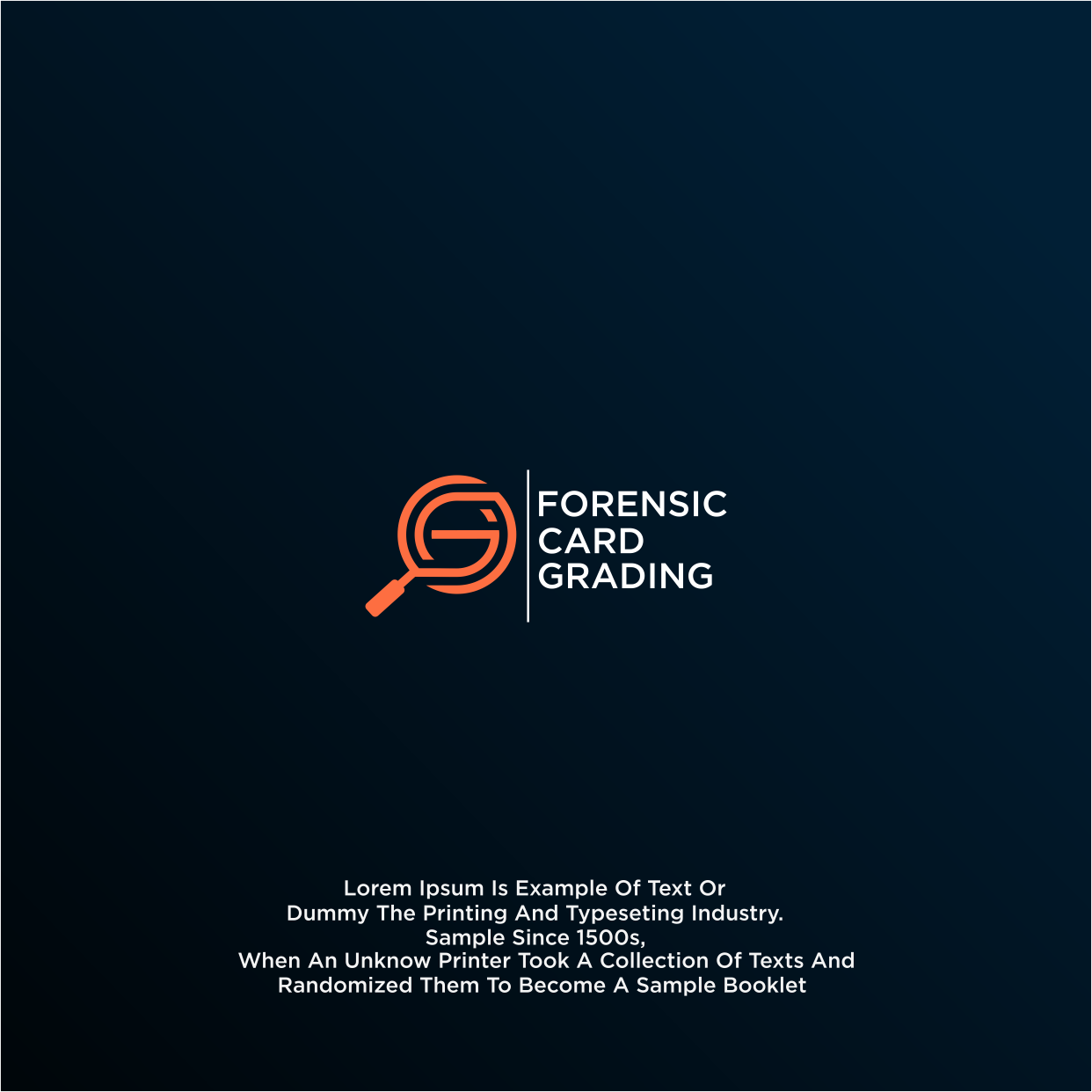 Forensic Card Grading By Milindlidir 336556 - Designhill