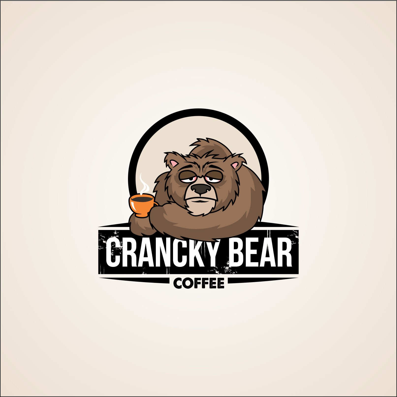Cranky Bear Coffee By Taikotokayam 40807 - Designhill