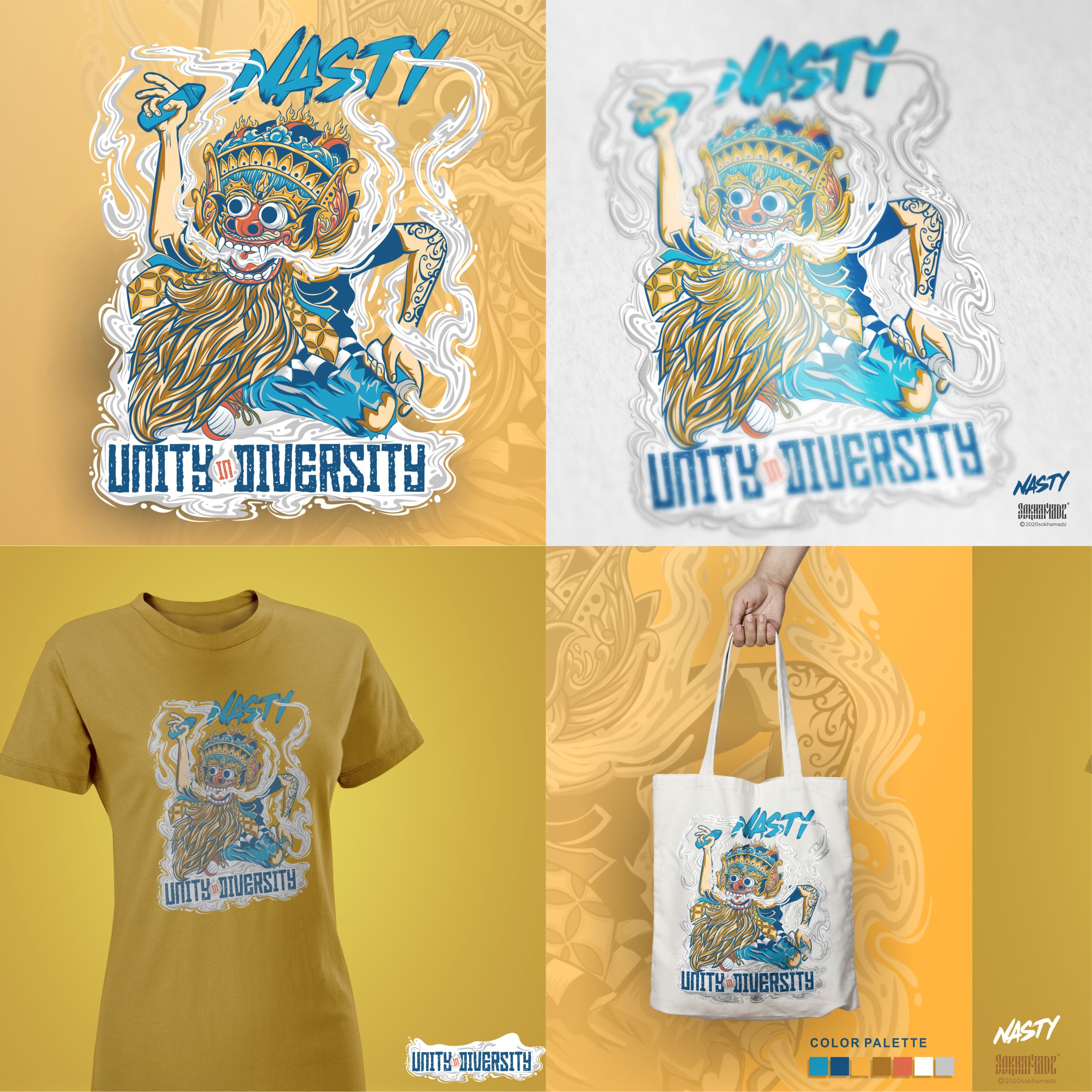 Tshirt Barong - T-Shirt Design BY SOKHAMADZ 316917 - Designhill