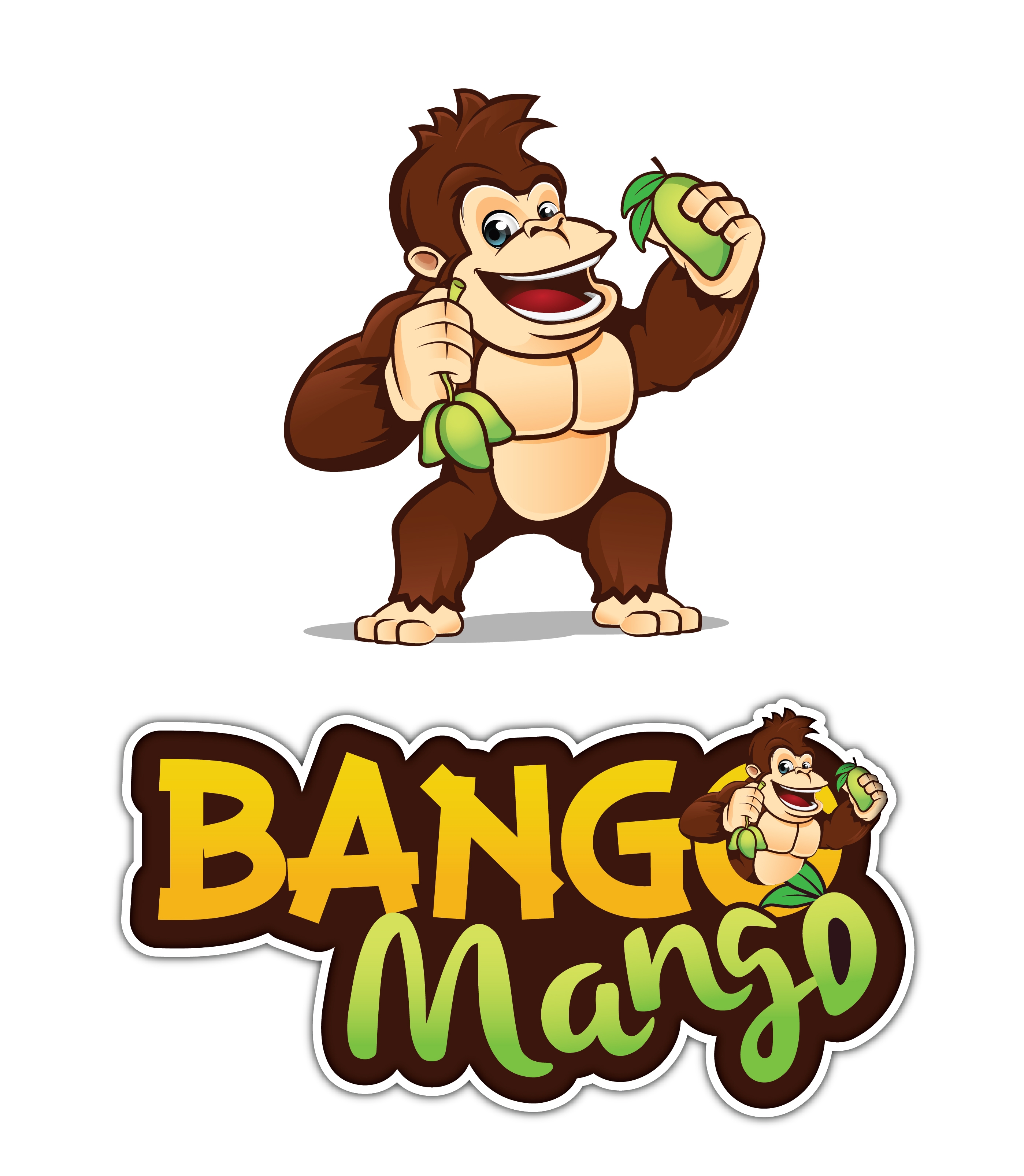 MAngo Bango. Gorilla Mascot Design By Z Creative 56562 - Designhill