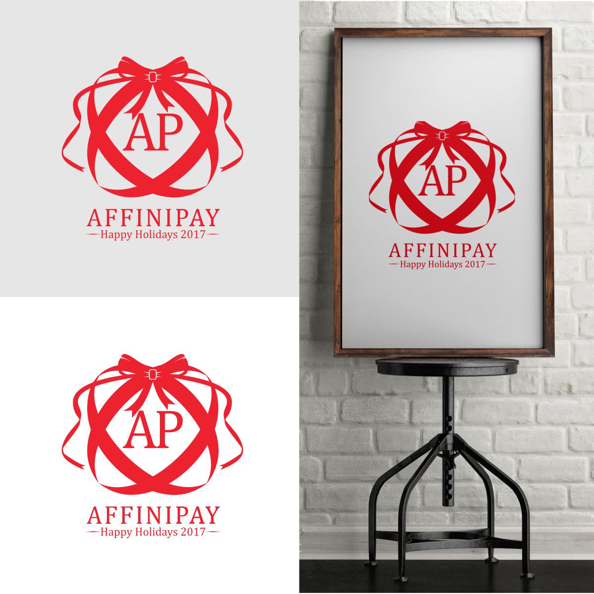 AffiniPay Holiday Logo 2017 By Muchammad Fahrudin 38222 - Designhill