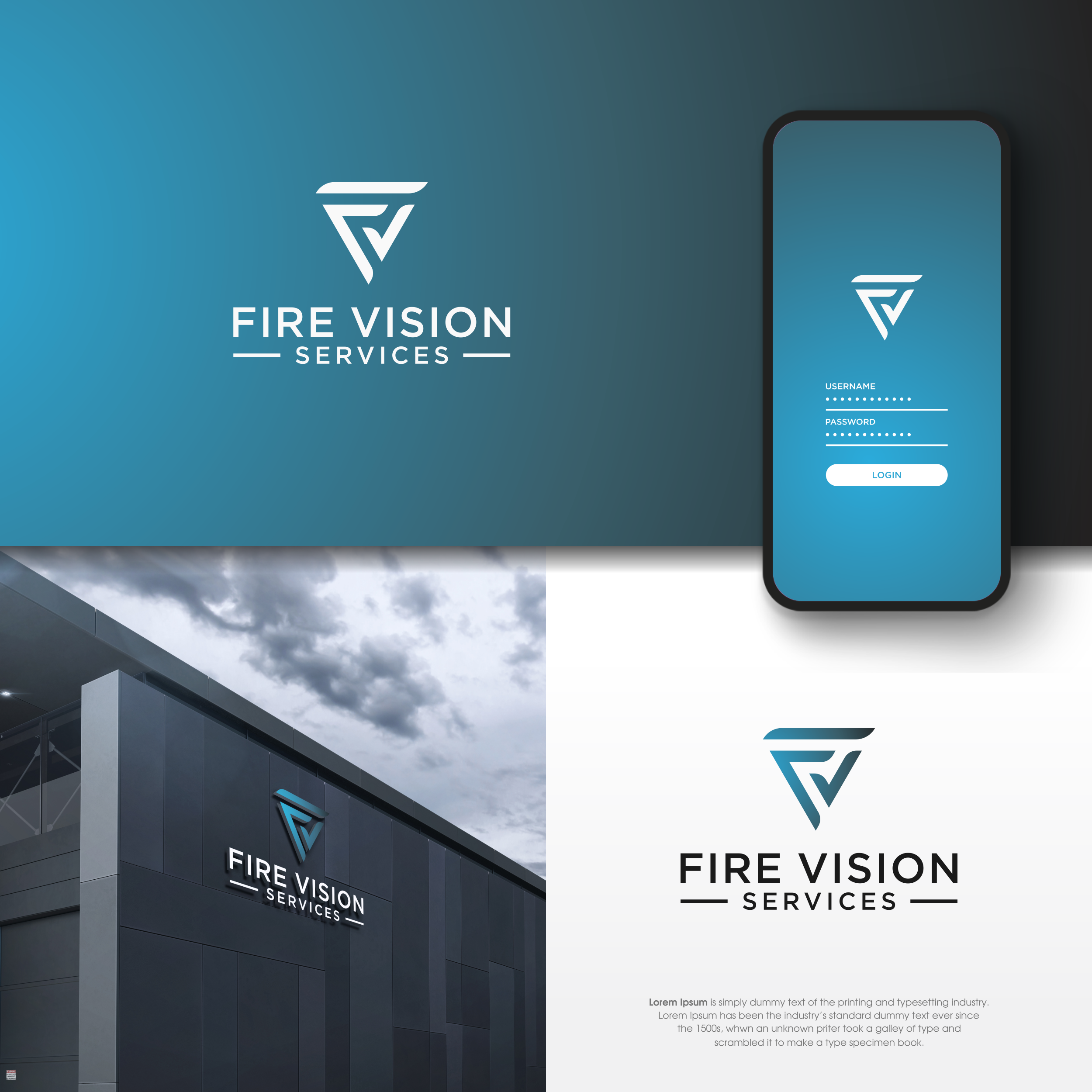 Fire Vision Services By Cleret 369065 - Designhill