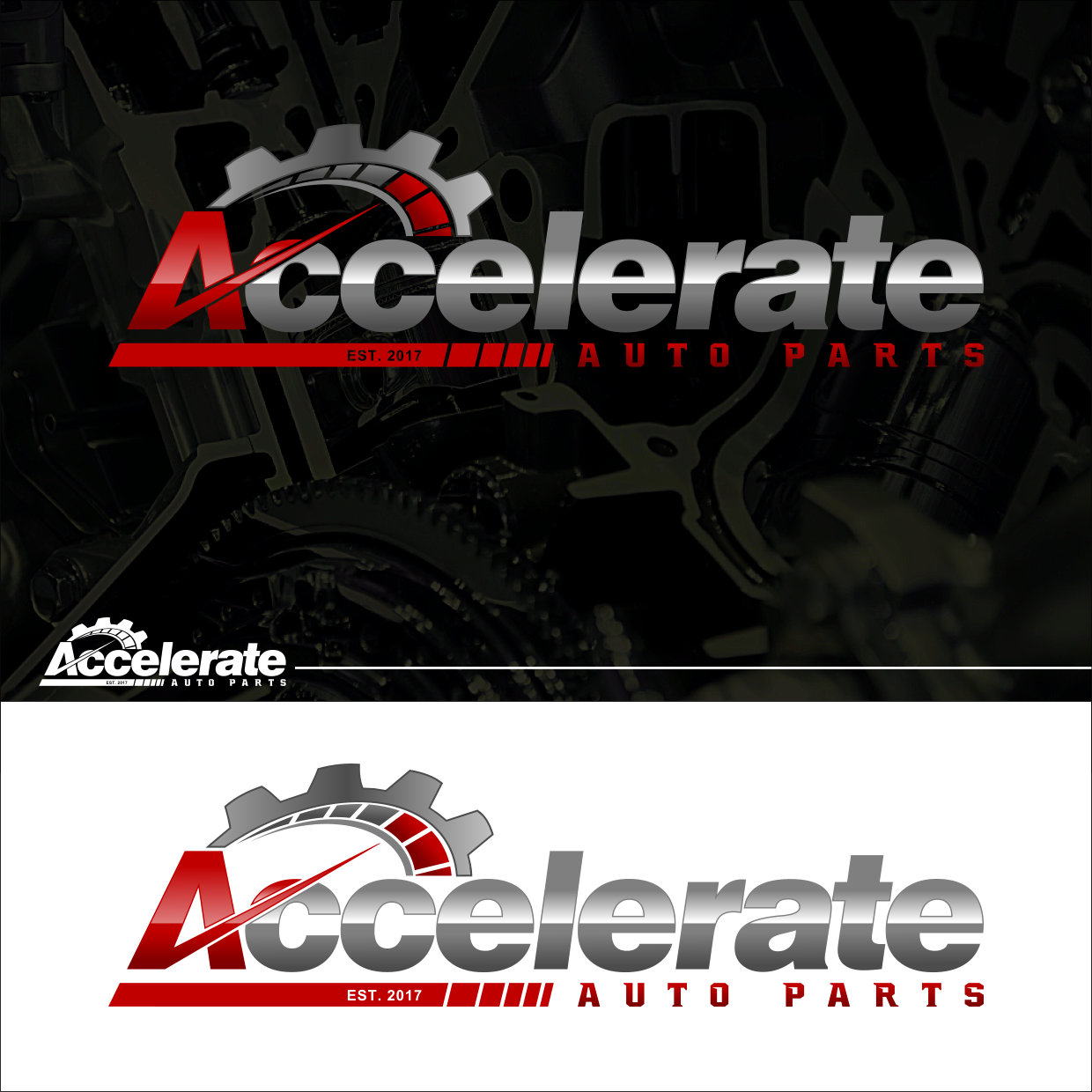 Accelerate Auto Parts By Arif Santoso 13552 - Designhill