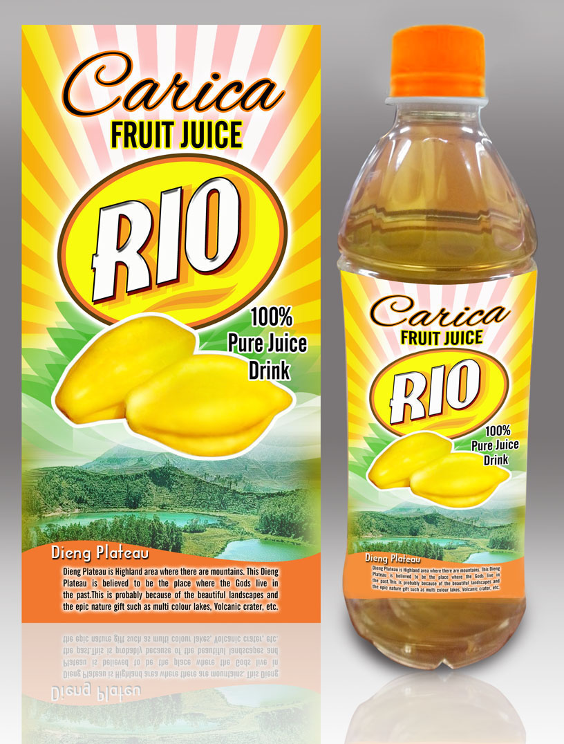 Packaging And Label Design For Juice Drinks By NILBER ALLAN SANTARIN ...