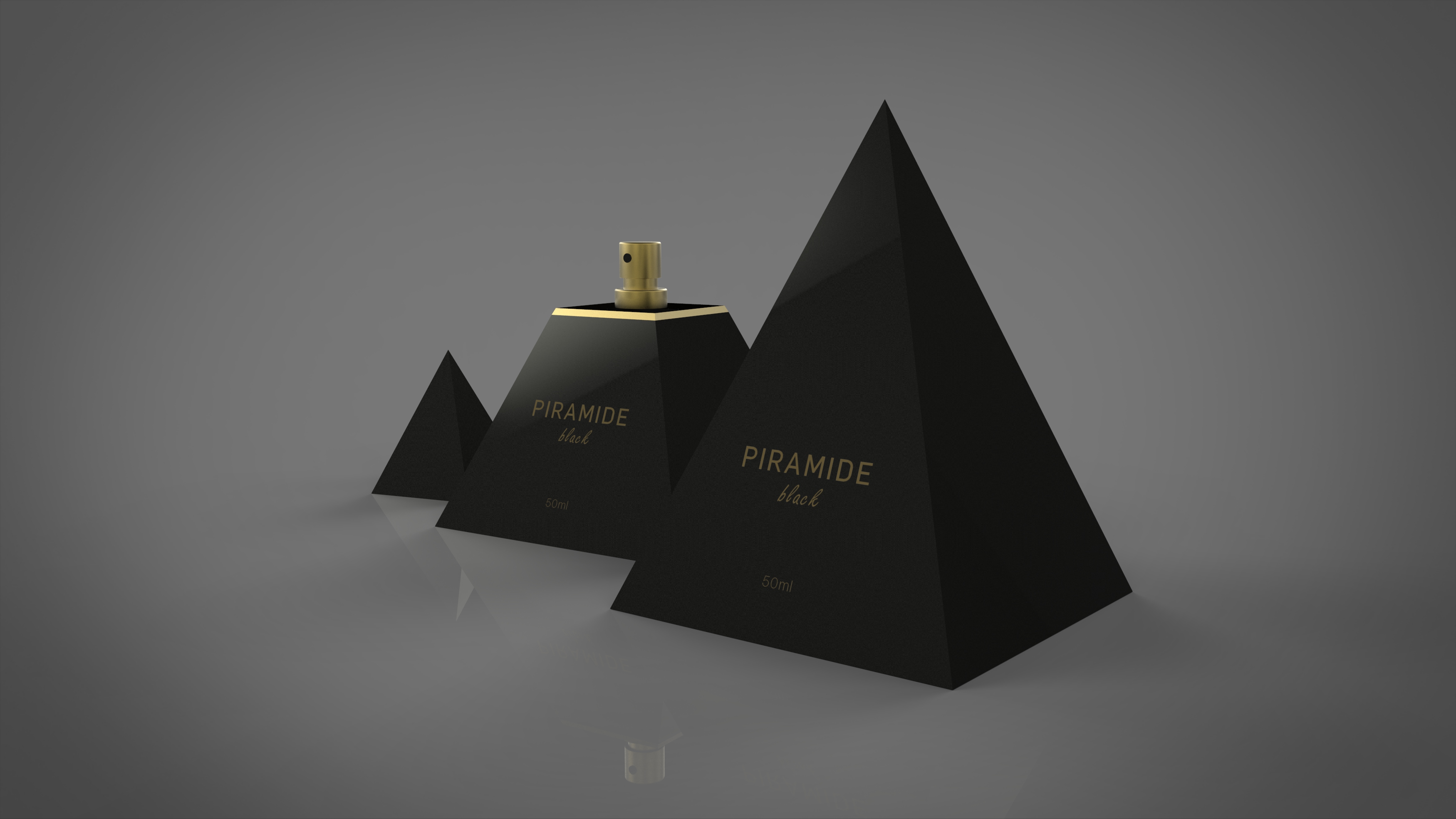 PIRAMIDE PERFUME - BLACK EDITION By KSBOY 25124 - Designhill