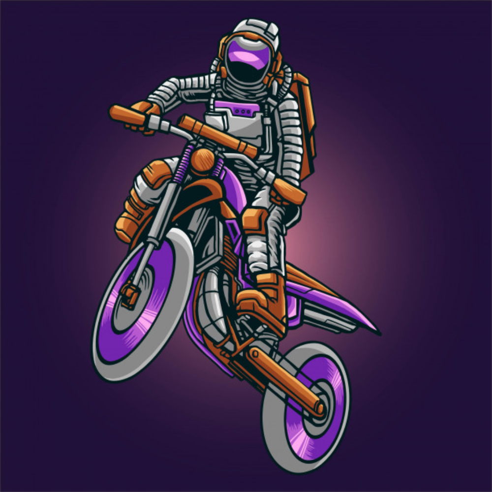 Astronaut And Specaship Motor By Perrykull 226753 - Designhill