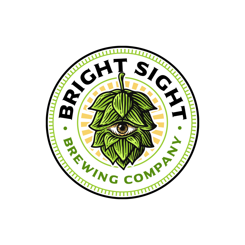 BRIGHT SIGHT Brewing Company By Blanksky 380367 - Designhill