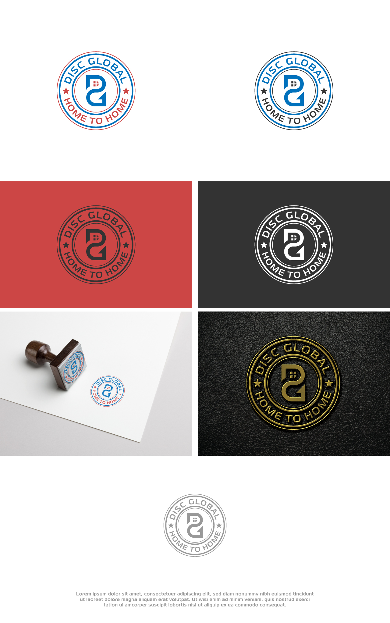 Disc Global Logo Design By Graphic Alt 56624 - Designhill