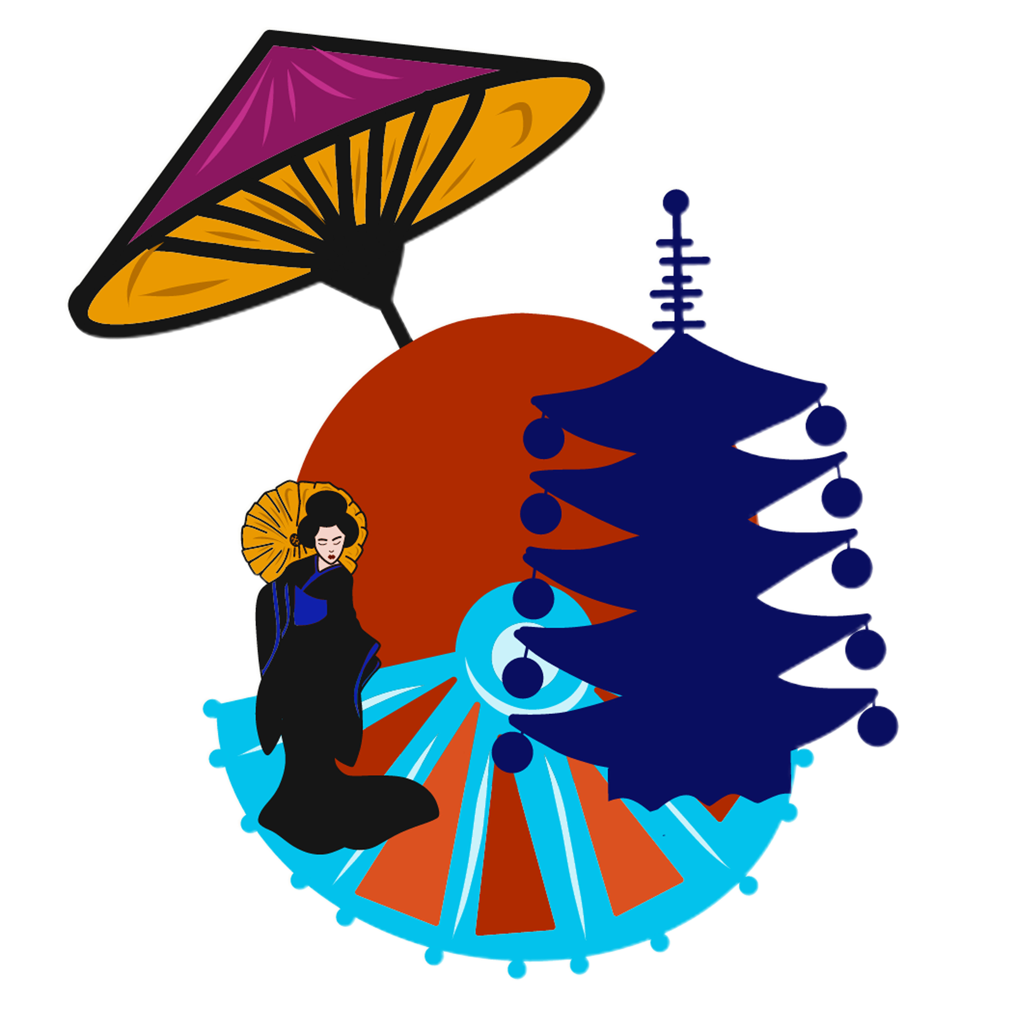 Japan Illustions - Comic Art BY wayaspire 255281 - Designhill