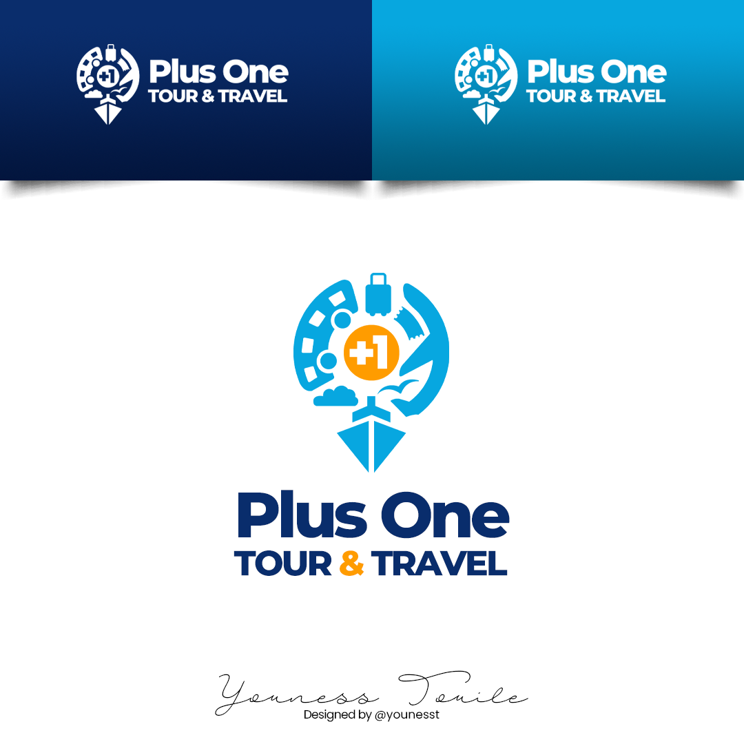 PLUS ONE LOGO By Yunustouile 340549 - Designhill