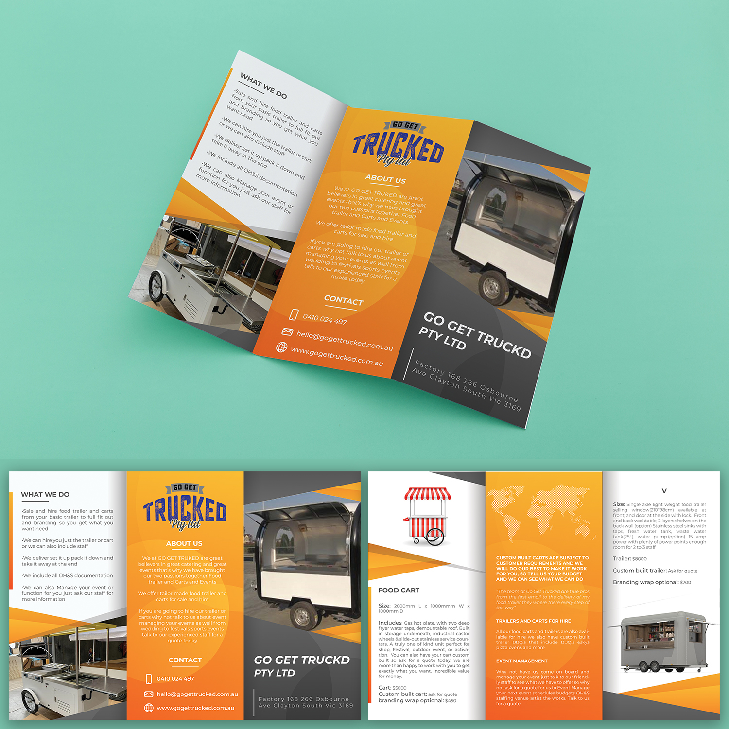 Trucked Flyer By Salman Ahmed 393997 - Designhill