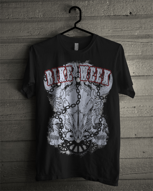 Bike Week Tshirt Design By Susantibendosari81 37304 - Designhill