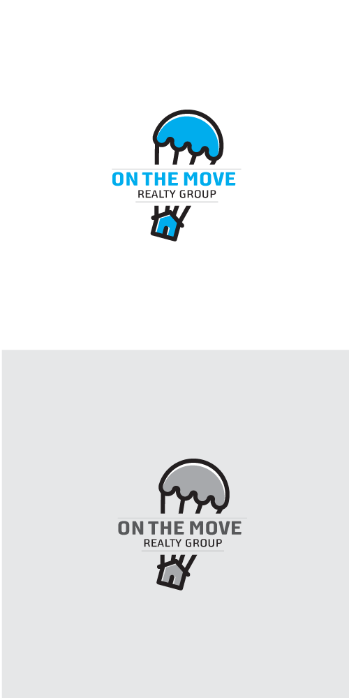 Logo Design | On The Move Realty Group By Keno™ 26935 - Designhill