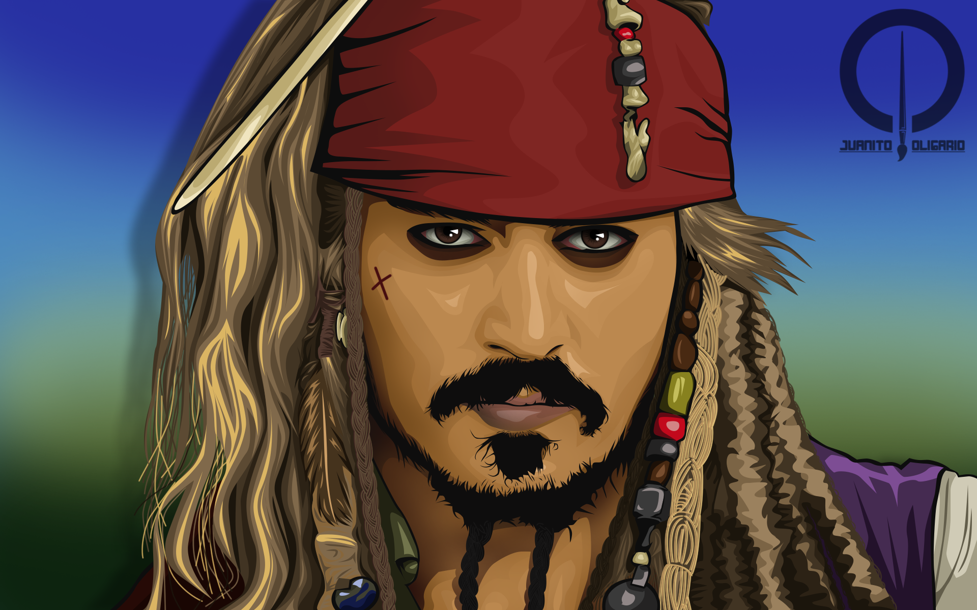 Captain Jack Sparrow By Juanitz 22012 - Designhill