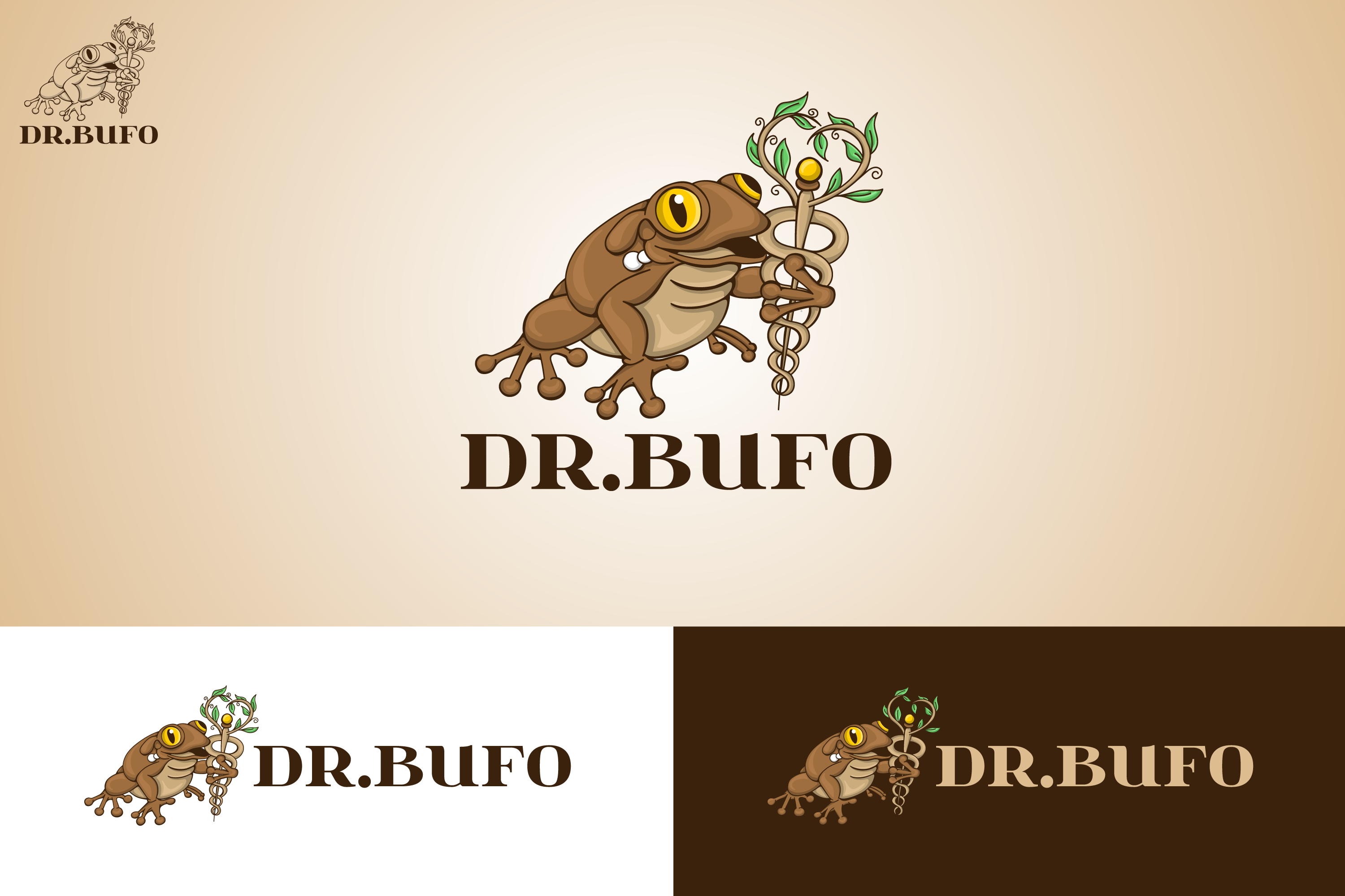 Dr Bufo Logo By Elisabetta Amerio 60670 - Designhill