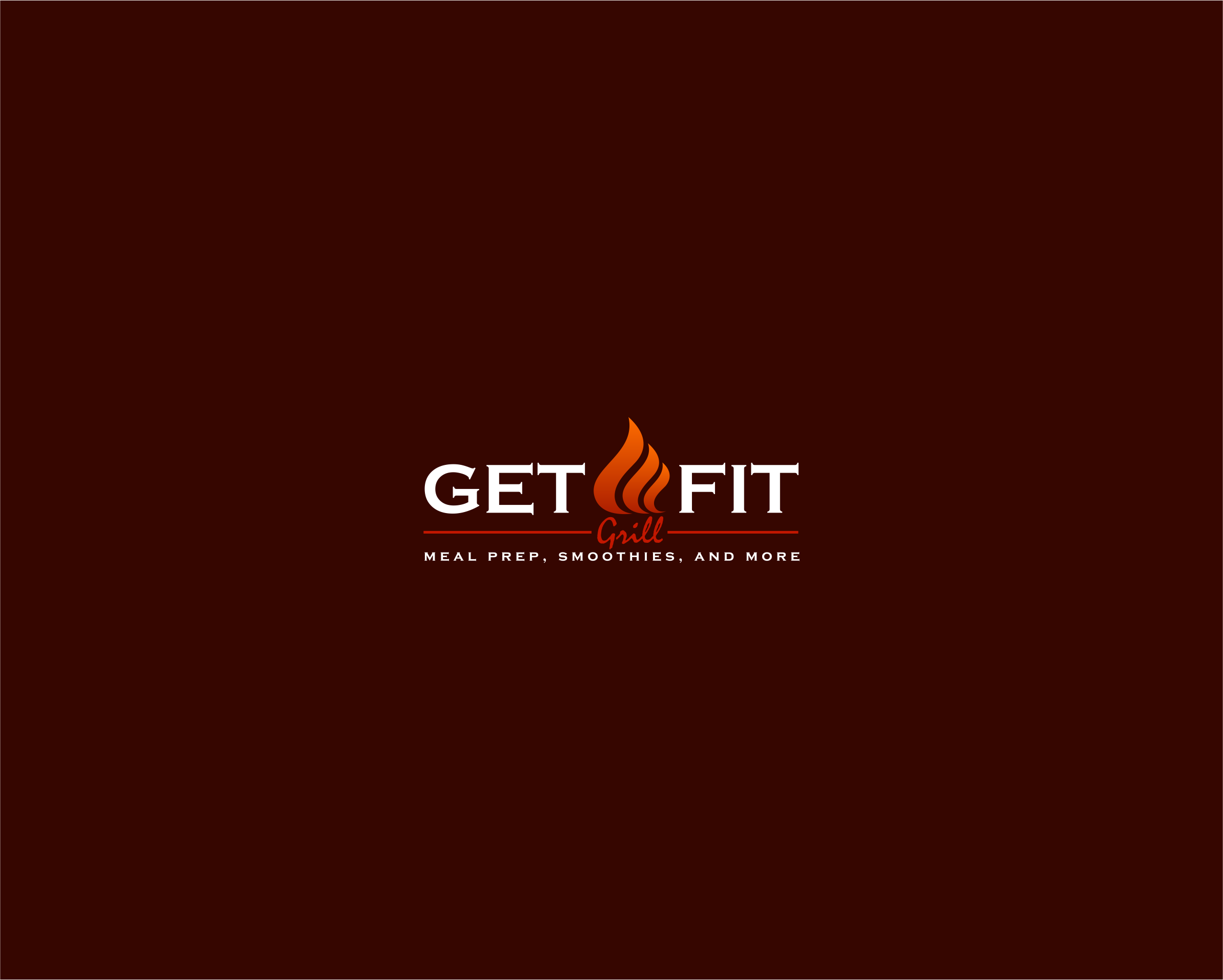 Get Fit Grill Logo By Bwnpdesigns 19162 - Designhill