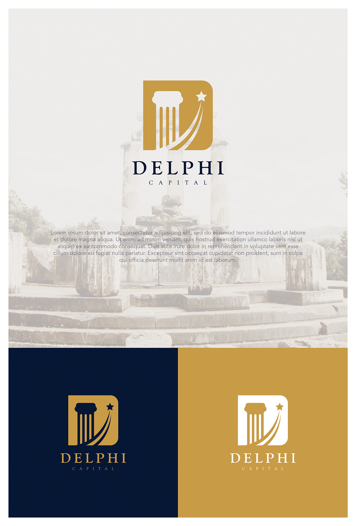 Delphi Capital Logo By Andika Prasetyo 362790 - Designhill