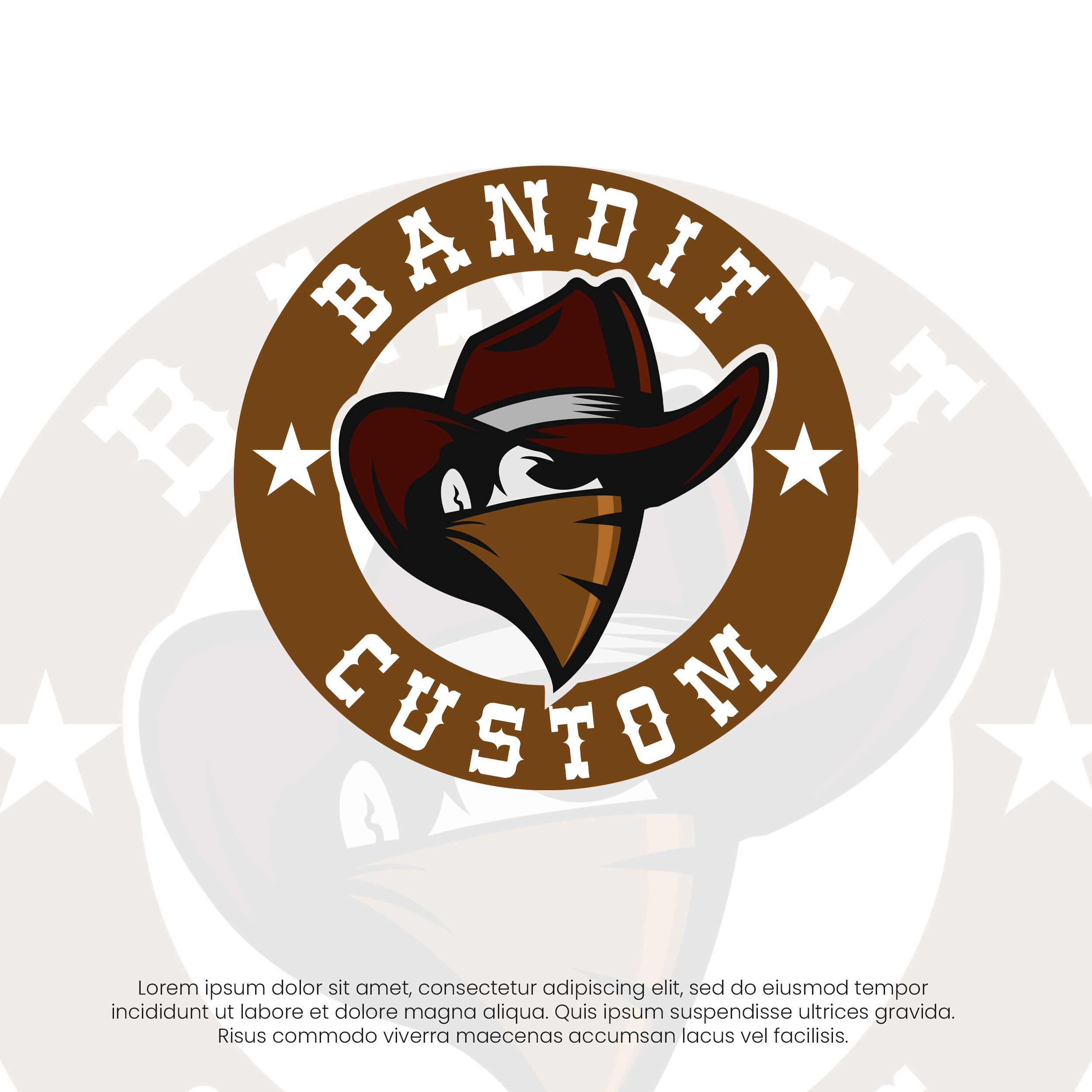 Bandit Logo - Logo Design BY RV Designs 393102 - Designhill