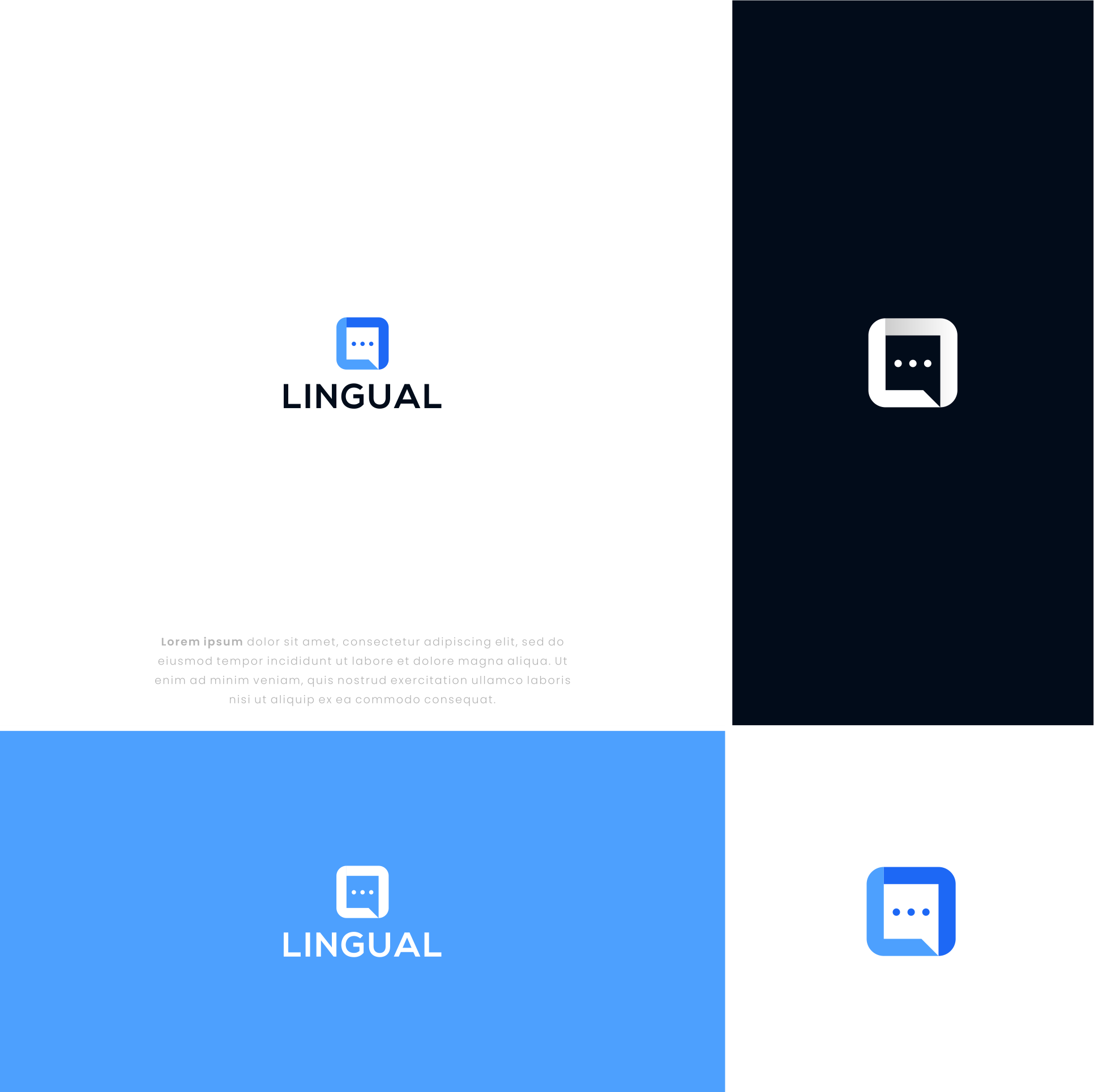 Lingual - Logo Design BY Artonea 376867 - Designhill