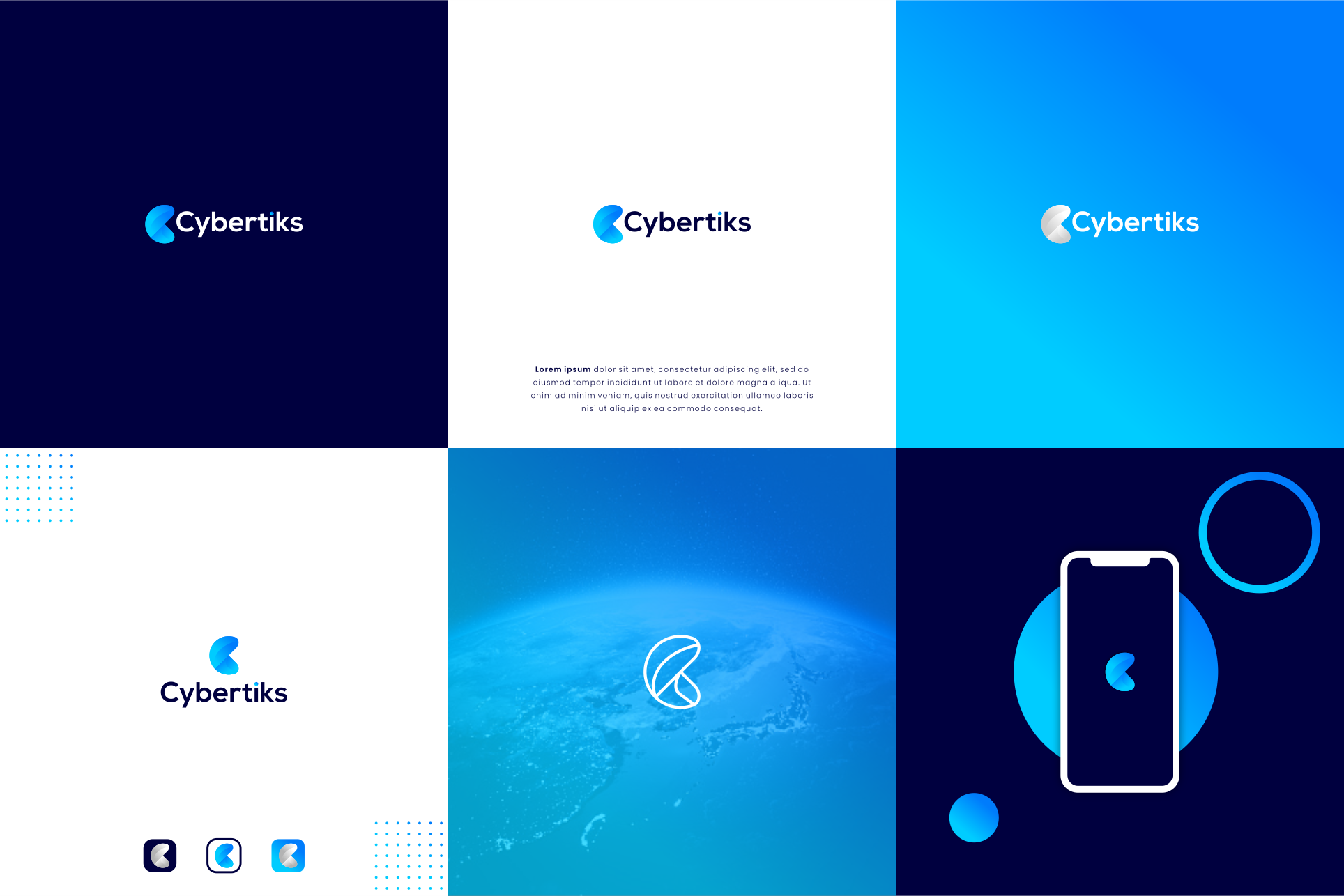 Cybertiks - Logo Design BY Artonea 380599 - Designhill