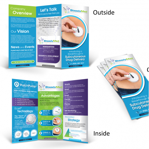 Bi-Fold Brochure Design For Pool Industry By Design House 72574 ...