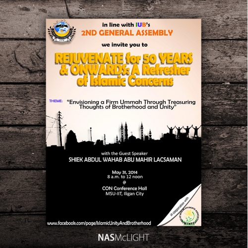 11th Annual Assembly Poster By Nasar Macagaan 37919 - Designhill