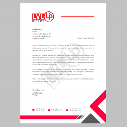 Letterhead Design | Buy Letterhead Templates Online