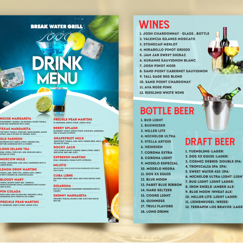 Menu Design | Buy Menu Design Template Online